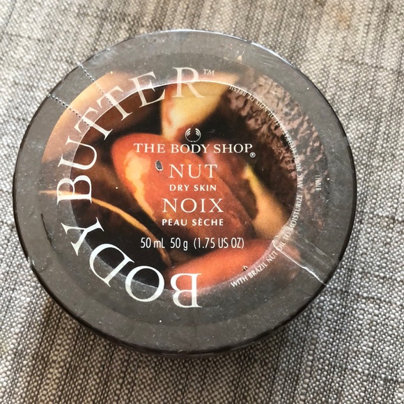 The Body Shop | Bath & Body | Rare The Body Shop Nut Body Butter New In Seal | Poshmark